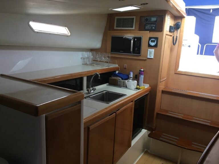 BERTRAM MOPPIE 31 feet- 2 engines 840 HP - Henri Captain